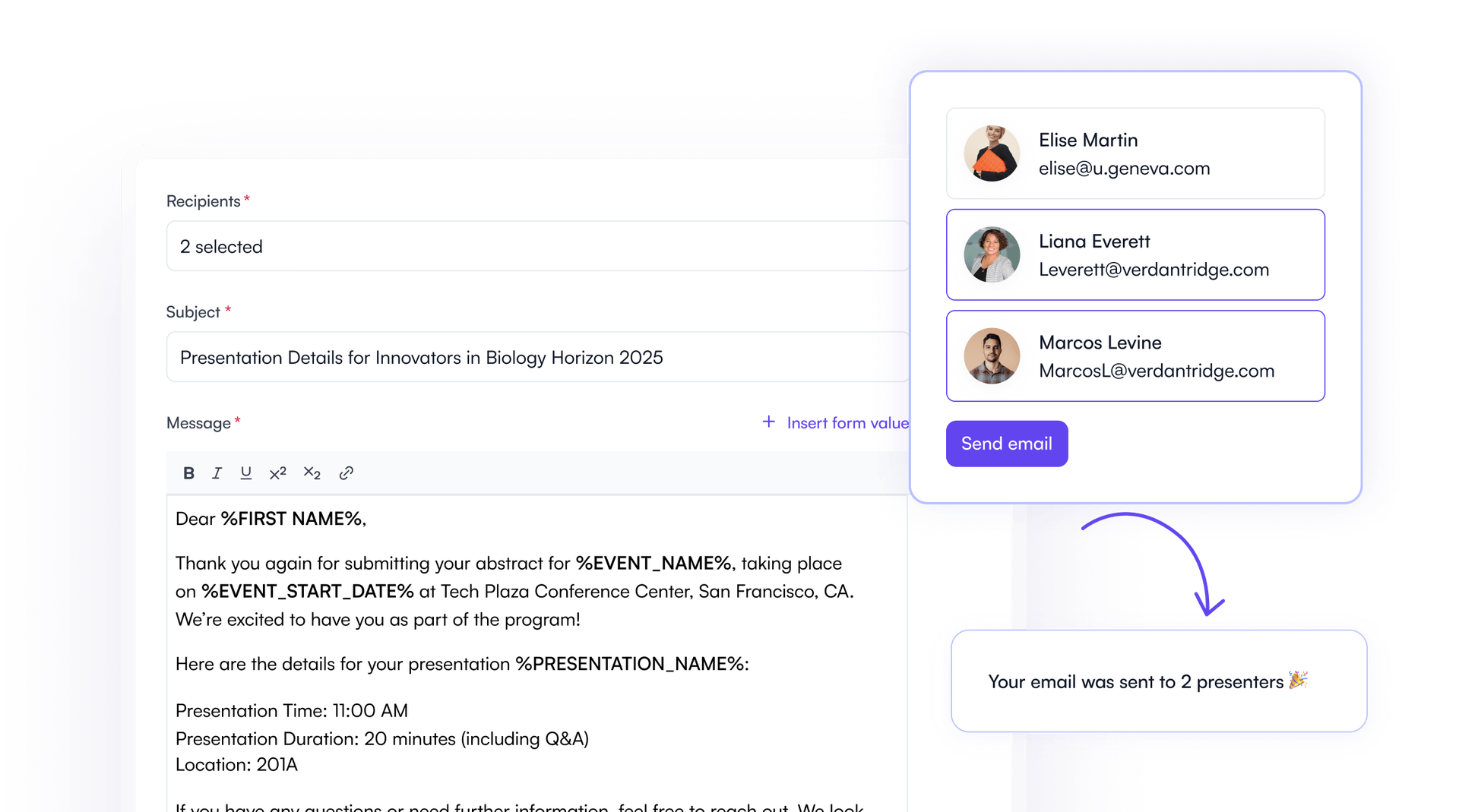 Conference program - Fourwaves