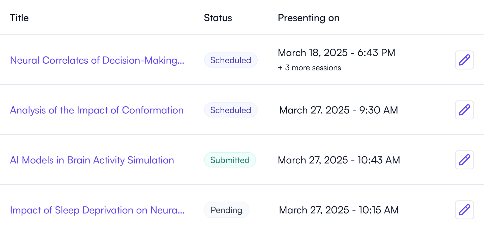 Abstract Management Software for your event - Fourwaves