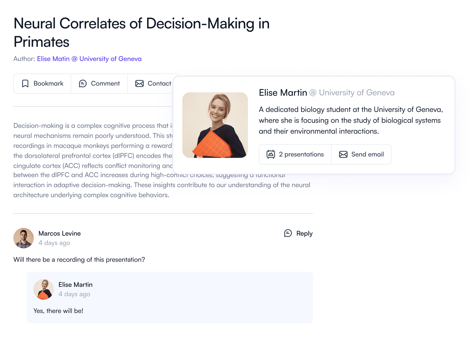Conference program - Fourwaves