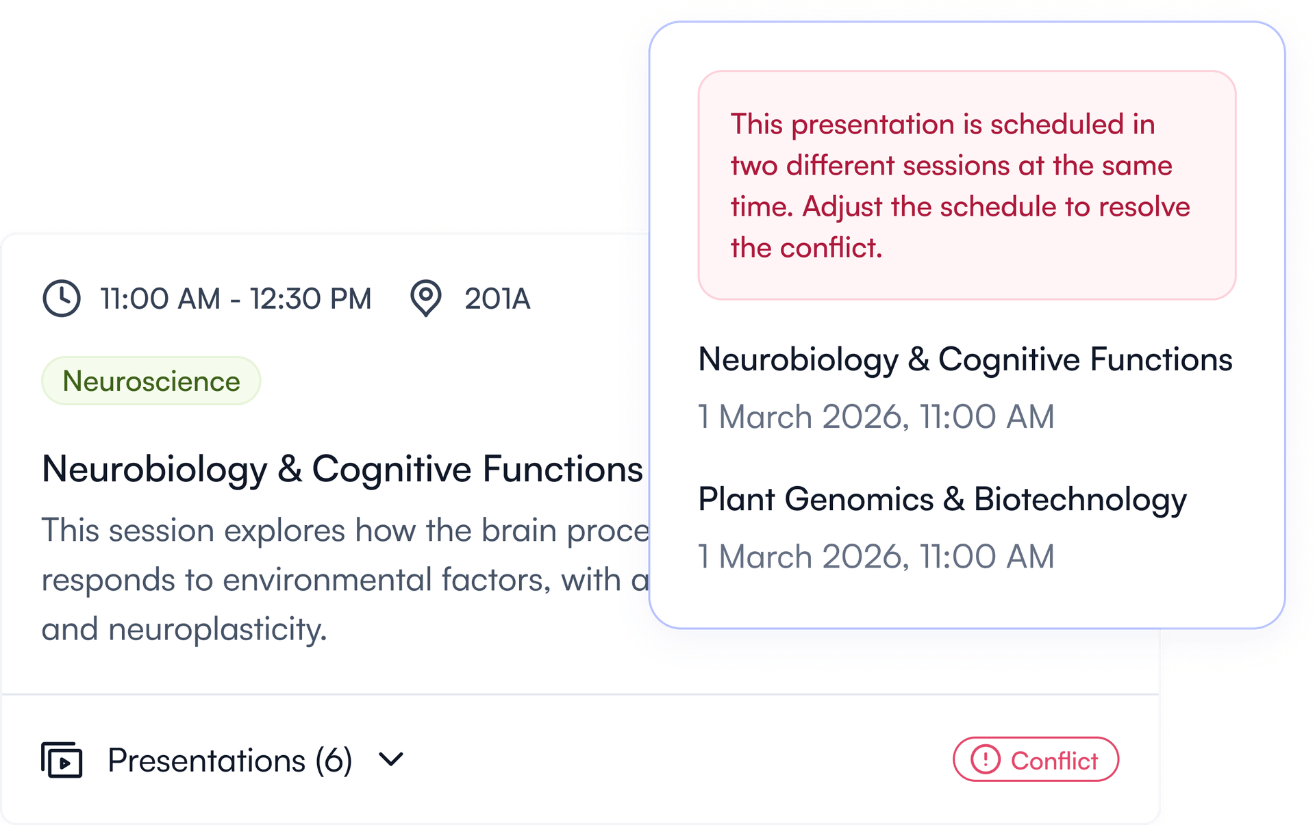 Programme de conférence - Fourwaves