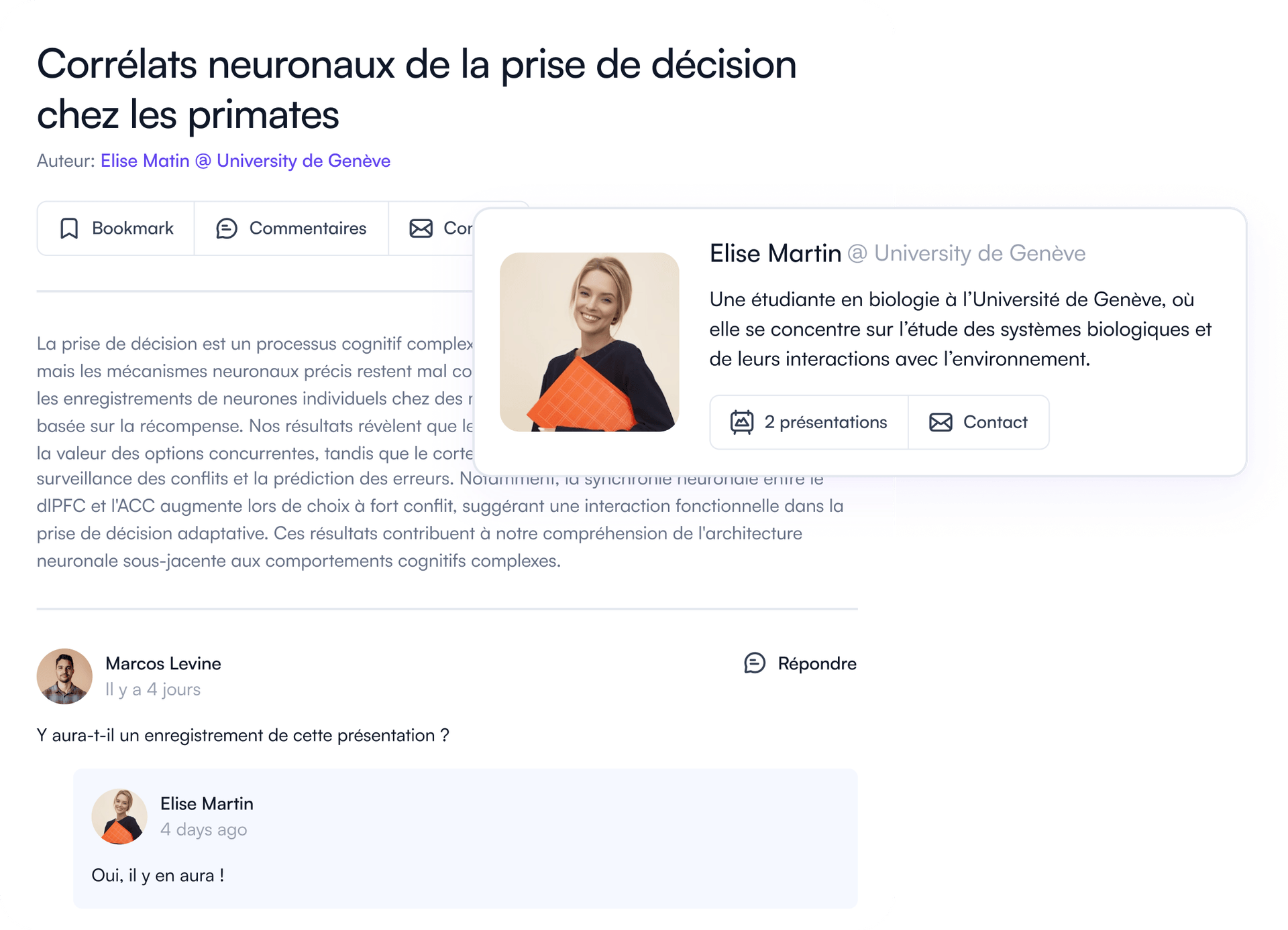 Programme de conférence - Fourwaves